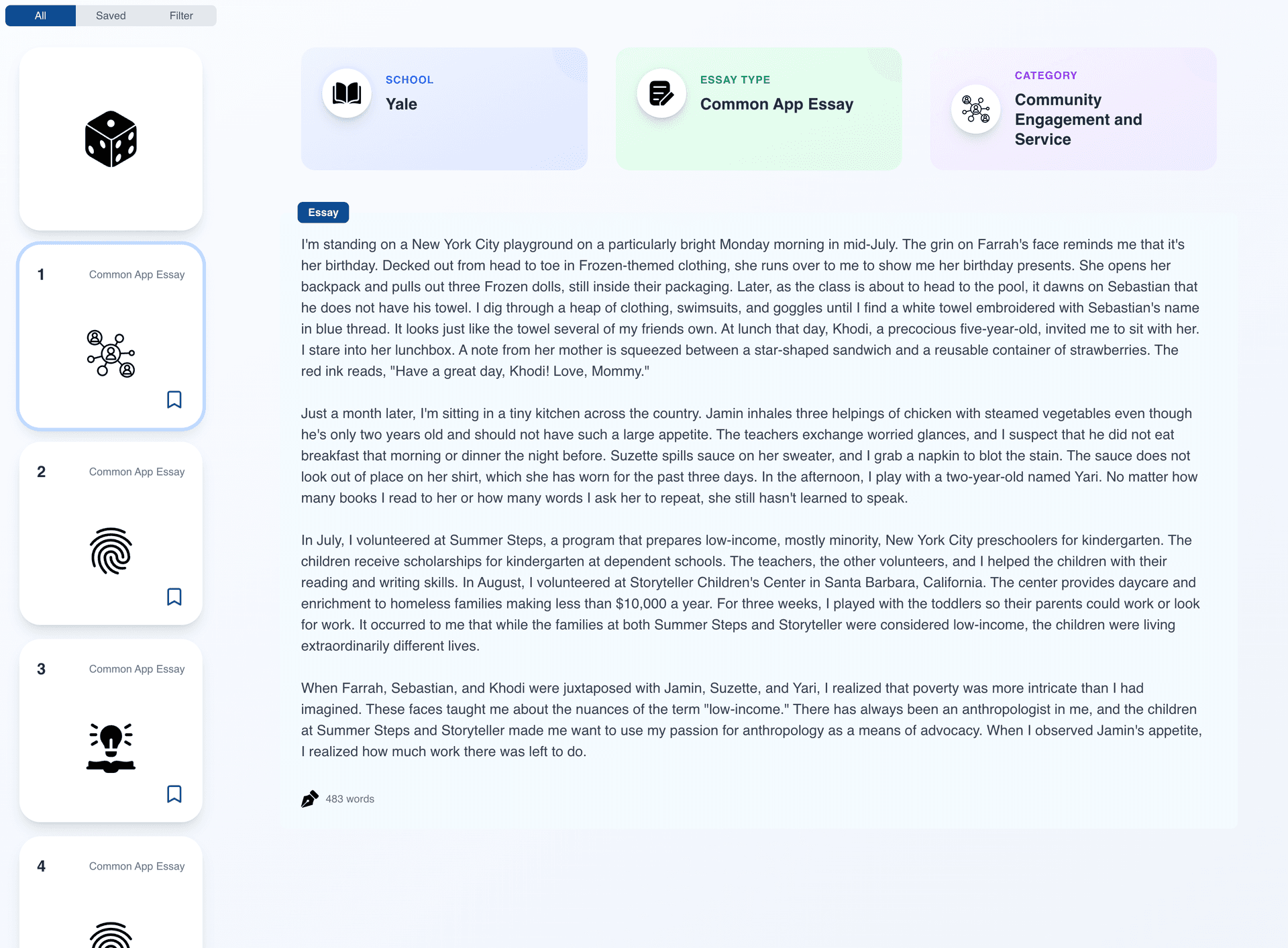 Essays That Worked | 600+ Real College Essays from Admitted Students ...